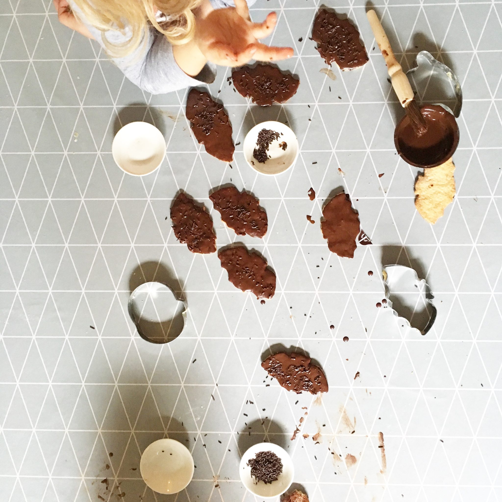 Halloween Plätzchen Rezept mit Schoki in your face Garantie - SarahPlusDrei